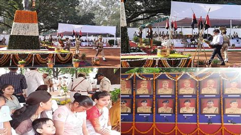 Bhopal News पुलिस स्‍मृति दिवसबलिदानियों को याद कर बिलख पड़े स्‍वजन