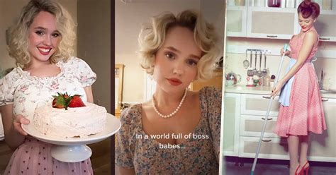 Woman Loves ‘ultra Conservative Tradwife Trend Inspired By 1950s