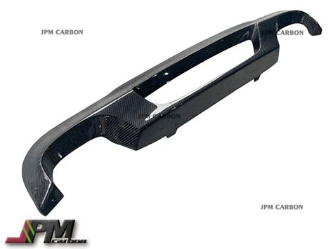 Hm Style Carbon Fiber Rear Add On Diffuser Fits For 2006 2010 Bmw E60