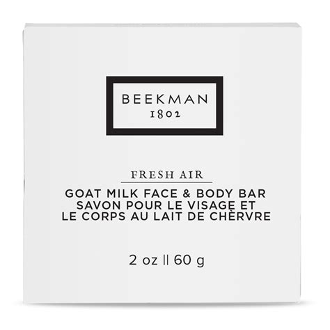 Beekman 1802 Fresh Air Goat Milk Face And Body Bar 2 Oz Case Of 100