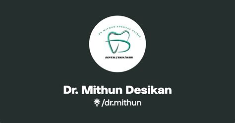 Dr Mithun Desikan Instagram Linktree