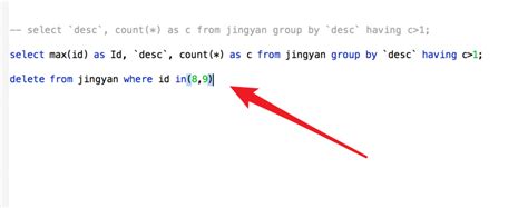 mysql查找删除表中重复数据方法总结 mysql数据库 亿速云