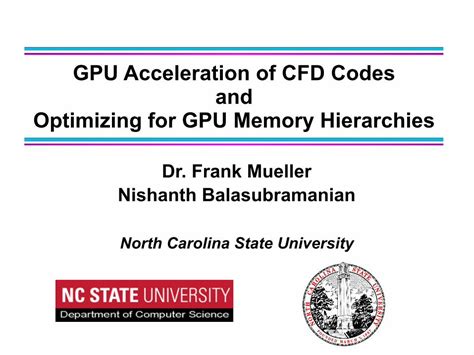 pdf gpu acceleration of cfd codes and optimizing for gpu synergy