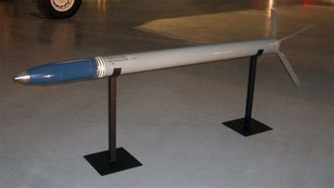 Semi Active Laser Guided Zuni Rocket Hits Moving Target Missiles