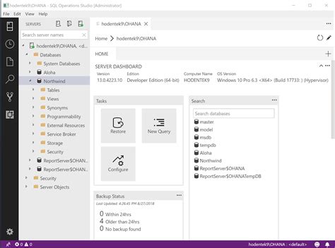 HodentekMSSS Install The Latest Version Of SQL Operations Studio 0 31 4