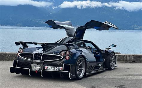 Pagani Huayra Imola Spotted Taking In The Views Of Switzerland The