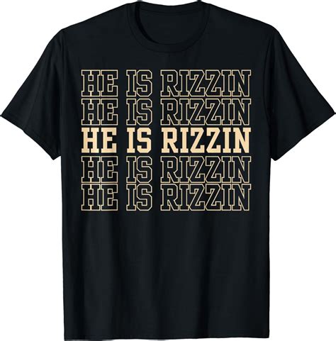 He Is Rizzin He Is Risen Jesus Has Risen Easter 2024 Premium T Shirt