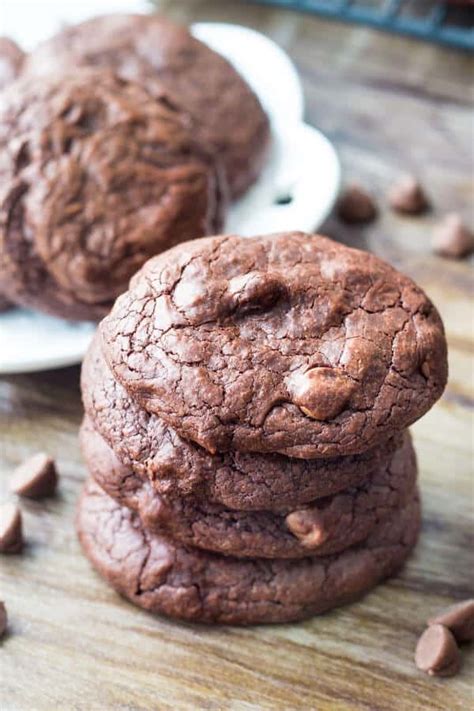 Fudge Brownie Cookies Just So Tasty
