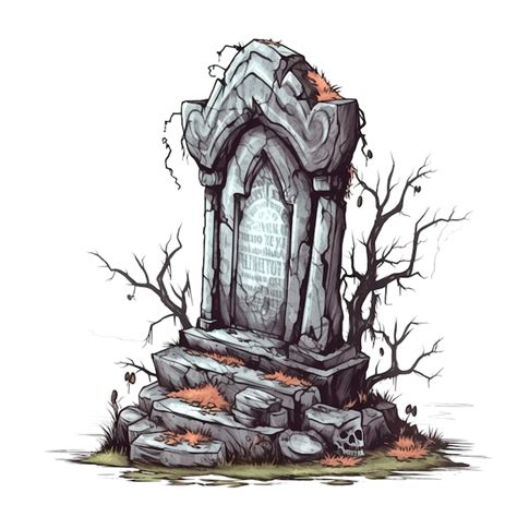 Premium Photo Design Of Cemetery