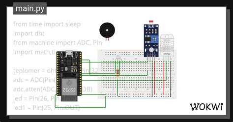 Fire Sensor Wokwi ESP STM Arduino Simulator