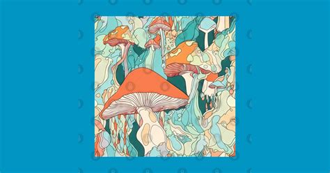Psychedelic Mushrooms Mushrooms T Shirt Teepublic