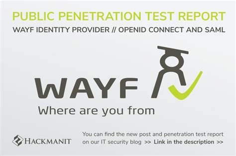 Hackmanit On Linkedin Idp Idp Saml Oidc Itsecurity Itsicherheit