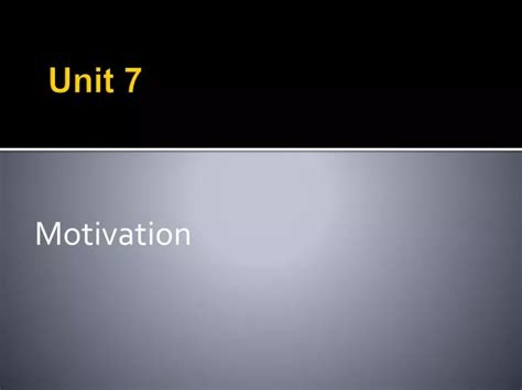 PPT Unit 7 PowerPoint Presentation Free Download ID 2283458