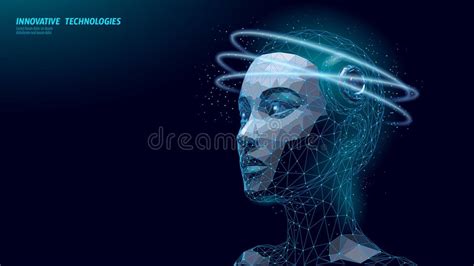 Ai Cyborg Woman Face With Messed Up Emotion Error System Alert Artificial Intelligence Mistake