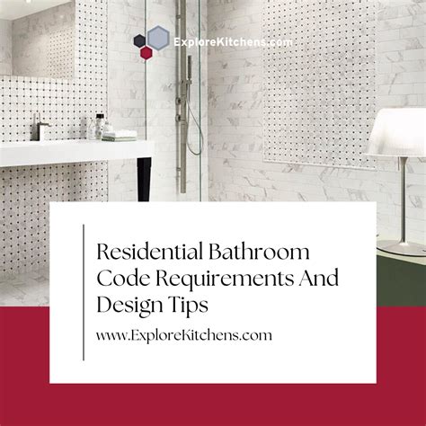 Bathroom Renovation Tips And Code Requirements