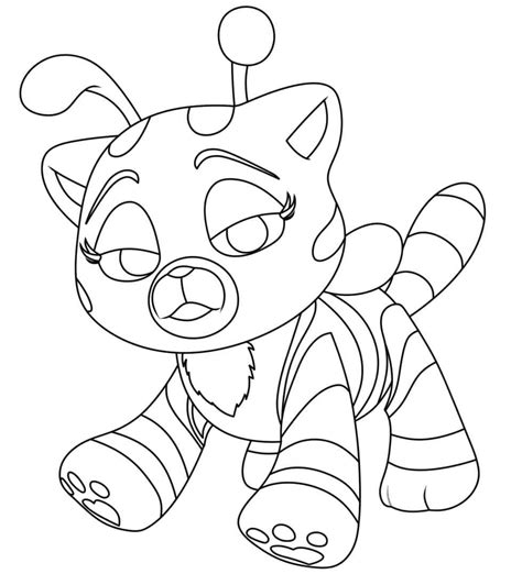 Desenhos De Poppy Playtime Cat Bee Para Colorir E Imprimir