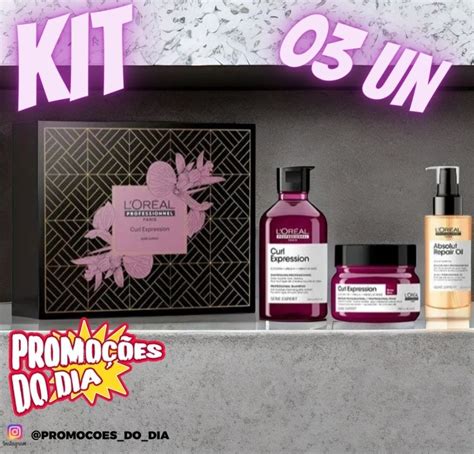 Kit Curl Expression Shampoo 300ml Máscara De Tratamento Rich 250g