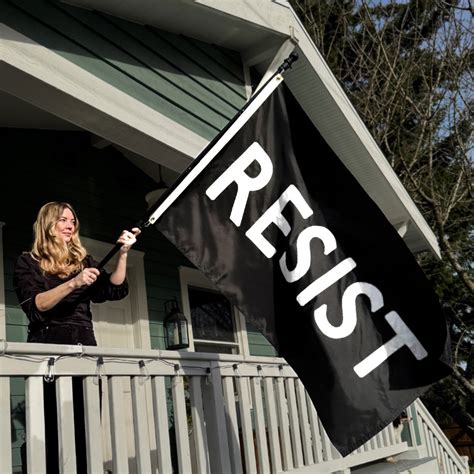 Resist Flag Sewn Seattle Flagmakers