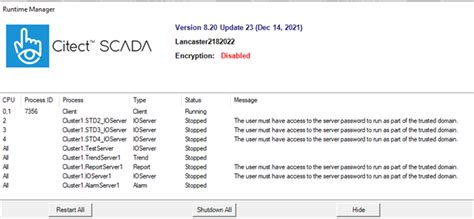 The Settings File Could Not Be Saved The User Must Have Access To The Server Password