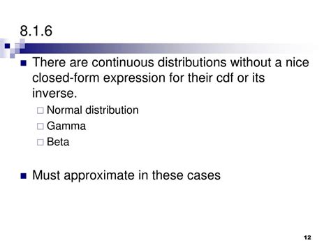 Ppt Chapter Random Variate Generation Powerpoint Presentation Free