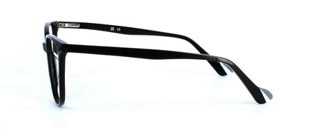 Pluto Ladies Black Plastic Full Rim Frame Glasses2you