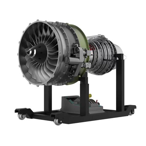 Teching Diy Twin Spool Turbofan Engine Kits Assembly 1 10 Electric