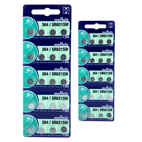 40 Pilhas Baterias Relogio 364 Murata 2 Cartelas Shopee Brasil