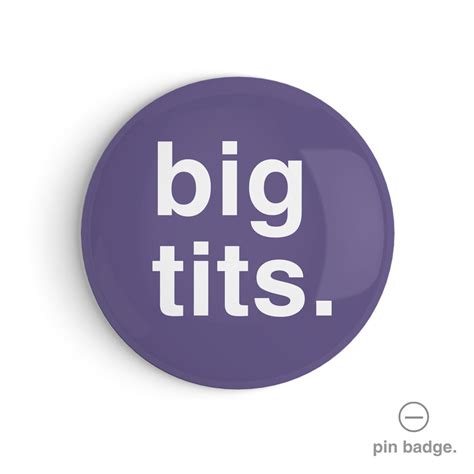 Big Tits Pin Badge Greetings From Hell