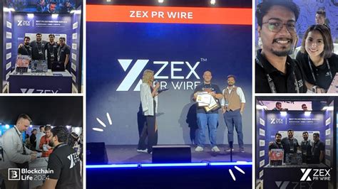 ZEX PR WIRE Joins Forces With Blockchain Life Dubai Edition As Official Digital PR