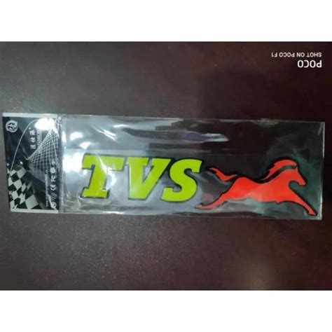 Tvc Logo Reflective Emblem Decal Car Bike Sticker Logo 4pcs Bd
