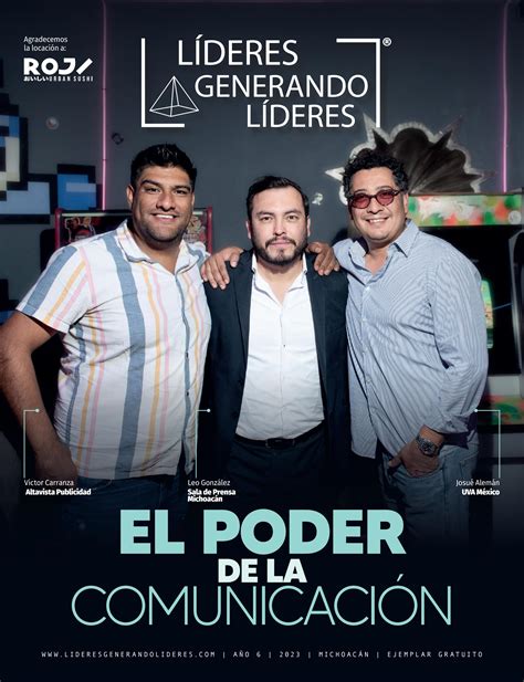 El Poder de la Comunicación Revista Líderes Generando Líderes by LíderesGenerandoLíderes Issuu