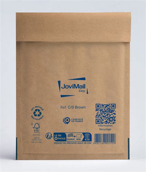 Pochettes Matelass Es Bulles Kraft Jovimail Jovipack