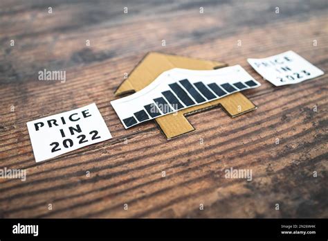 Property Prices And Real Estate Affordability Concept Cardboard House