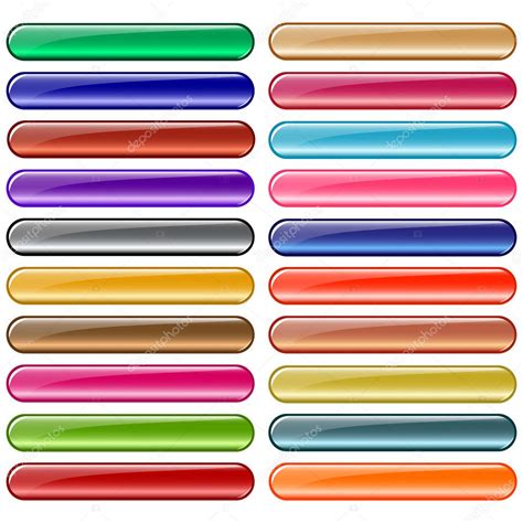 Web Buttons Glossy Set Stock Vector By ©toots77 2225833