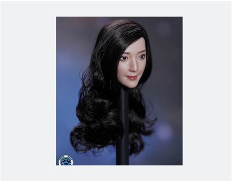 16 Sdh031a Asian Girl Beauty Head Sculpt For 12 Female Ph Tbl Figure