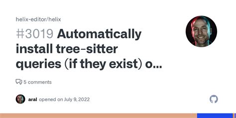 Automatically Install Tree Sitter Queries If They Exist On Grammar