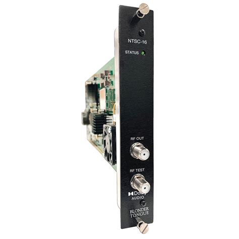 Nxg Ntsc 16 Ntsc Analog Output Module Blonder Tongue Laboratories