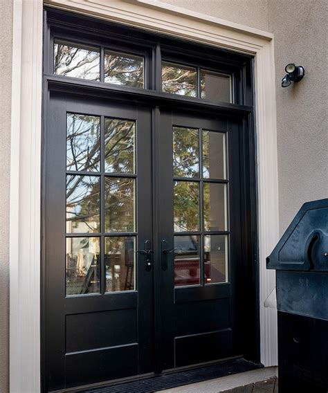 Metal Clad Wood French Doors Fieldstone Windows And Doors Ltd