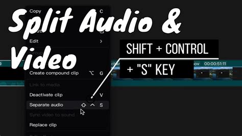 Split Video And Audio In Capcut Super Easy Youtube