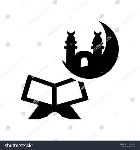 Ramadan Month Icon Trendy Ramadan Month Stock Vector Royalty Free