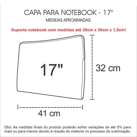 Capa Para Notebook Filtro Dos Sonhos 156 E 17 Polegadas Mix Das Mochilas