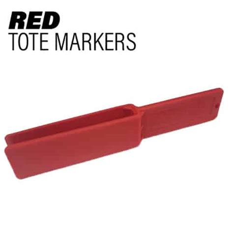 Red Tote Markers Dc Aprons
