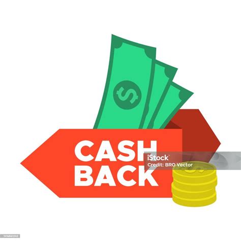 캐쉬백 벡터 지갑이있는 돈 신용 카드 지불 화살표 반환 및 텍스트가있는 배지 저축 소매 제안 환불 쇼핑 개념에 사용할 수 있습니다 금융에 대한 스톡 벡터 아트 및 기타