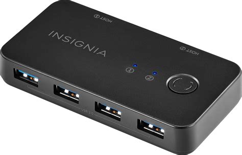 Best Buy Insignia 4 Port USB 3 0 Hub Black NS PH3A4AS