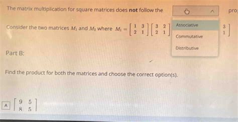 solved the matrix multiplication for square matrices does not follow