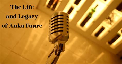 Unlocking The Life And Legacy Of Anka Faure Cashwesh