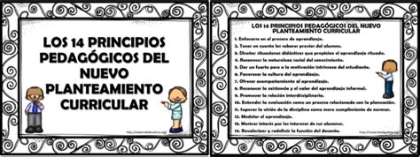 14 Principios Pedagógicos Material Educativo