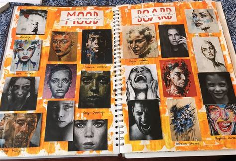 Mood Board Gcse Art 🖤 Cow Art Art Gcse Art