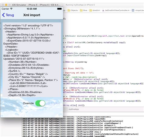 Xcode Update View And Progress Hud Whilest Running Method Stack