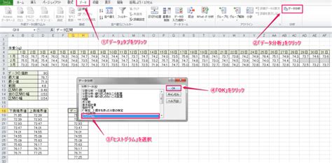 Excel2010の「分析ツール」アドインでヒストグラムを作成する方法 Excelを制する者は人生を制す ～no Excel No Life～